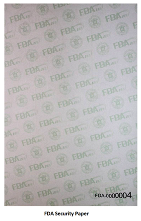 FDA Philippines Ensures Document Authenticity